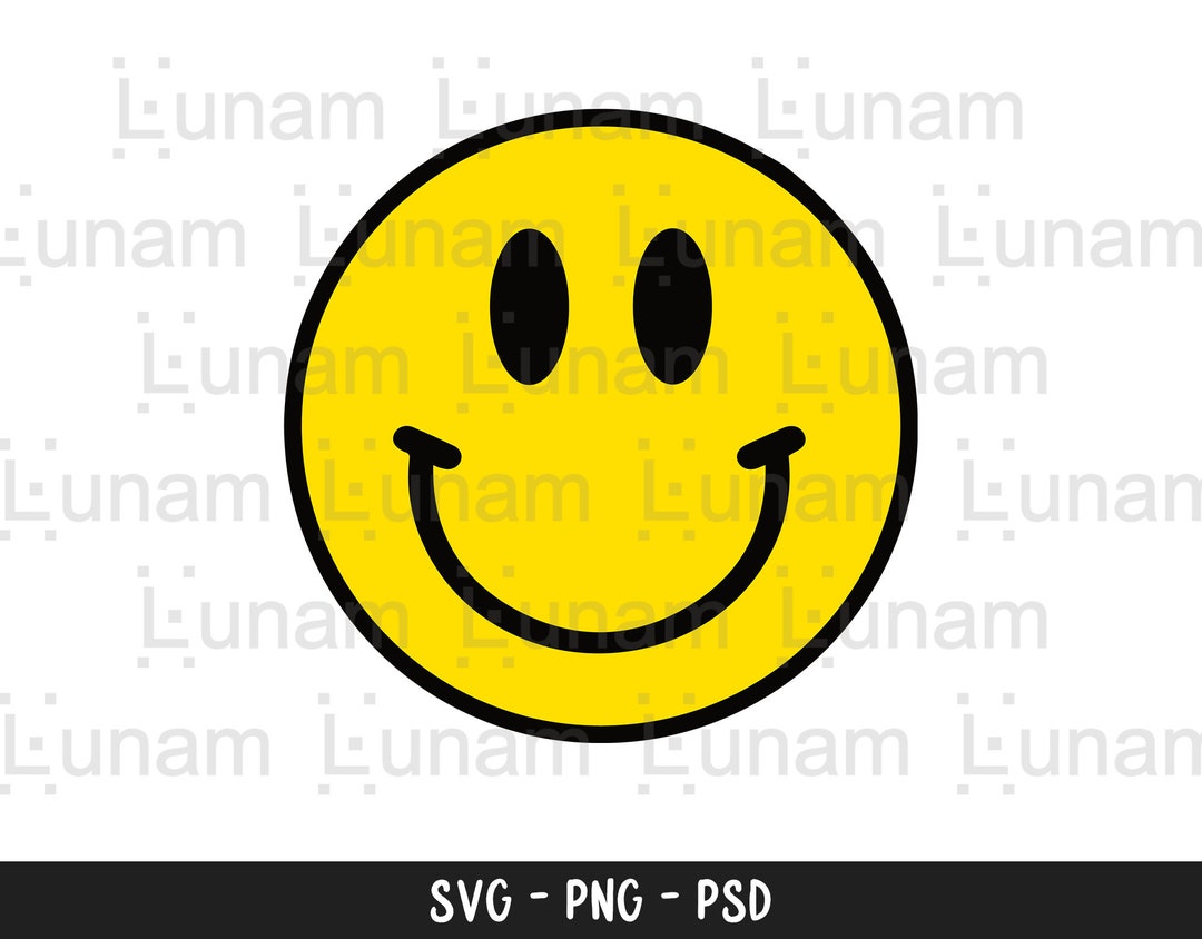 Smiley Face Svg, Happy Face SVG, Smiley Face Clipart, Happy Svg, Smiley ...