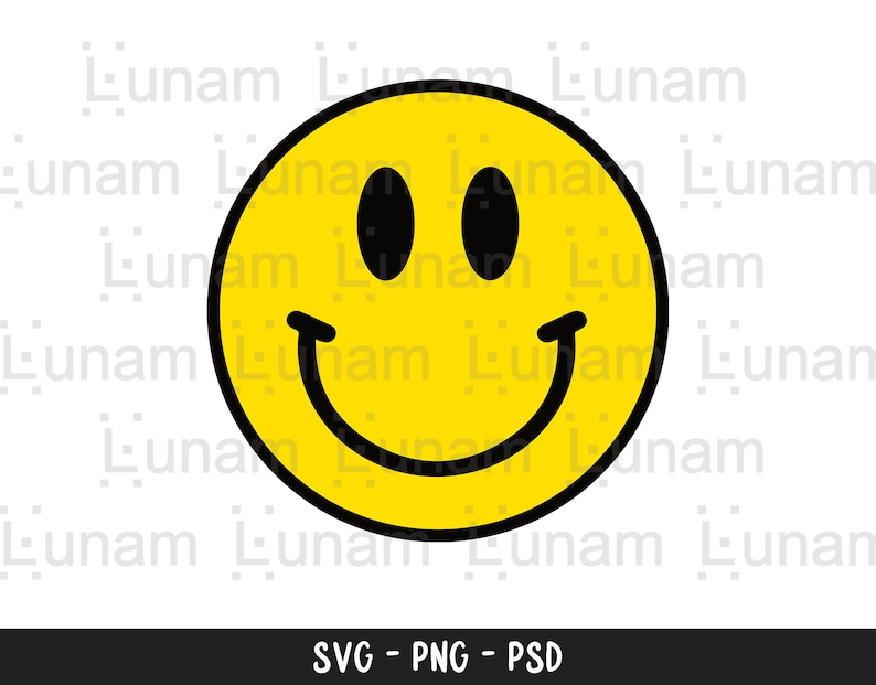 Smiley Face Svg, Happy Face SVG, Smiley Face Clipart, Happy Svg, Smiley ...