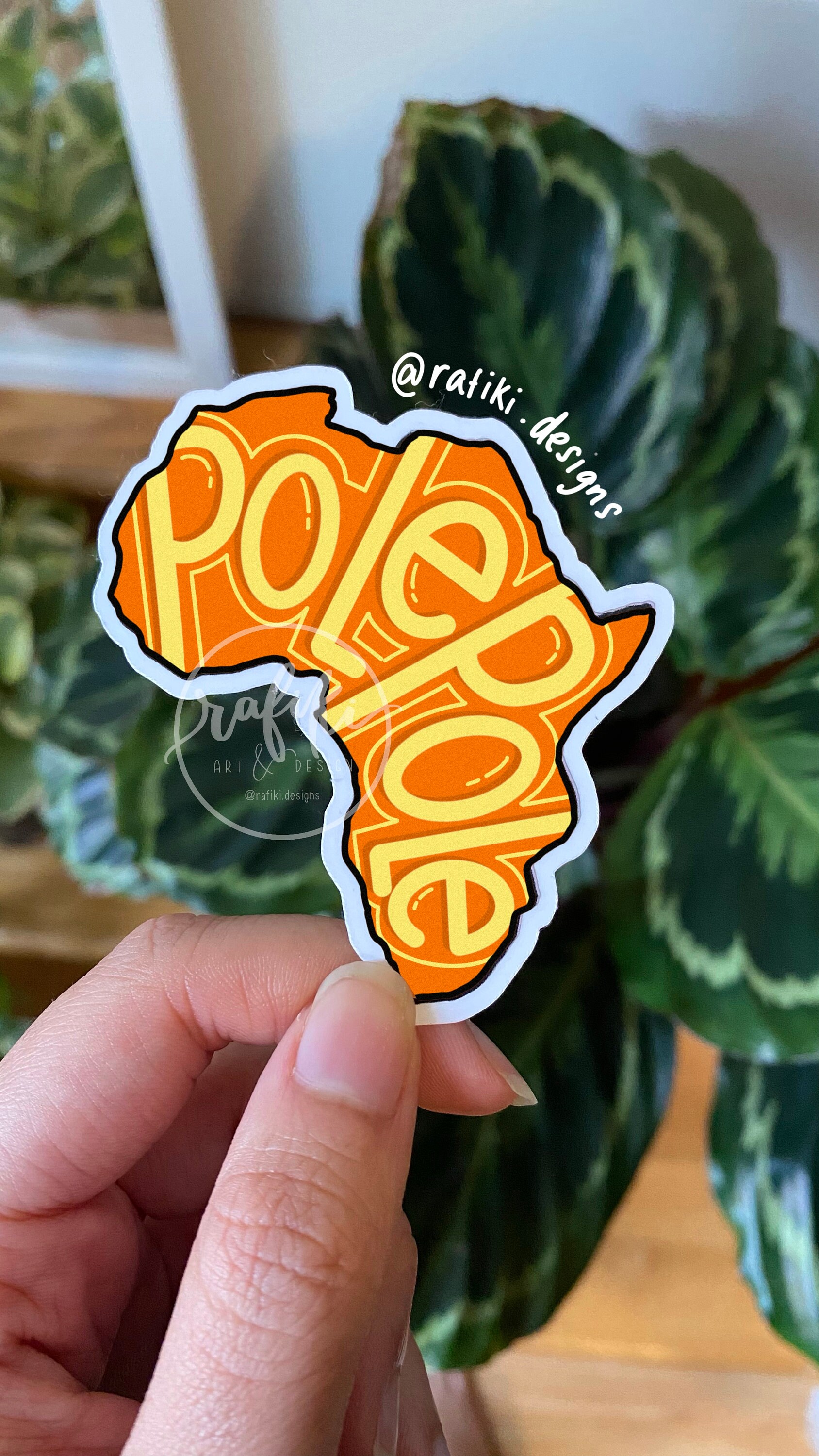 Pole Pole | Glossy Die Cut Sticker, Tanzania Sticker, Swahili, Funny ...