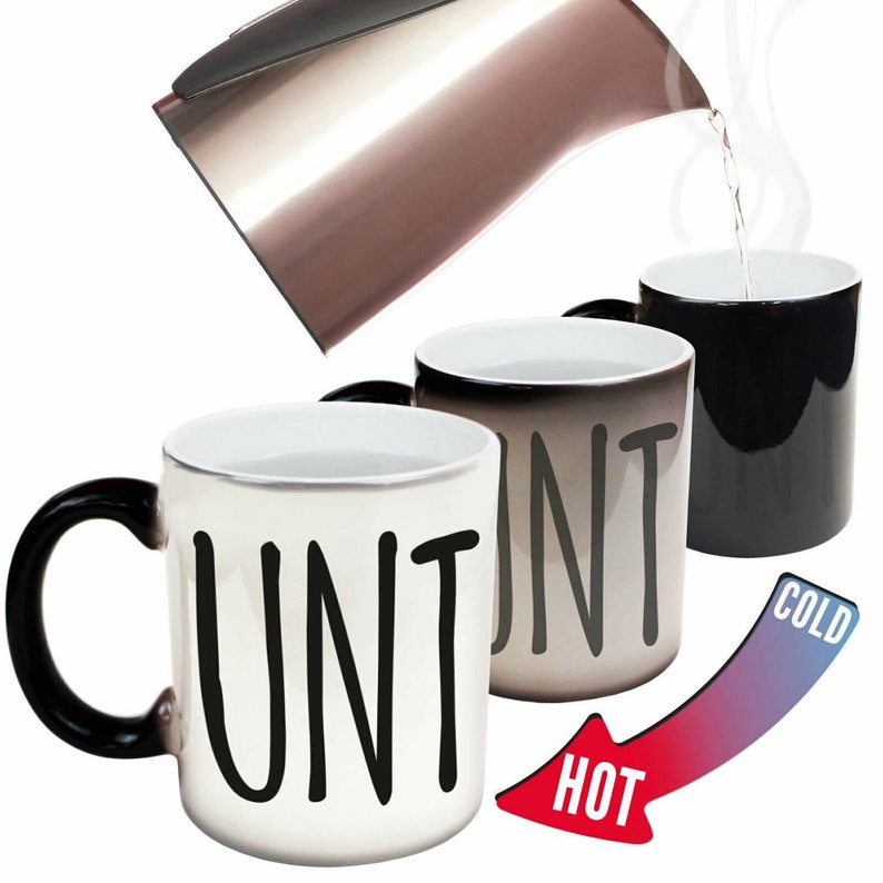 Funny UNT Mug Colour Change Mugs Novelty Coffee Rude Joke - Etsy Australia