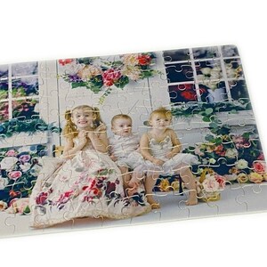 Personalised Jigsaw Puzzle Your Image Photo Custom Kids Children Gift ...