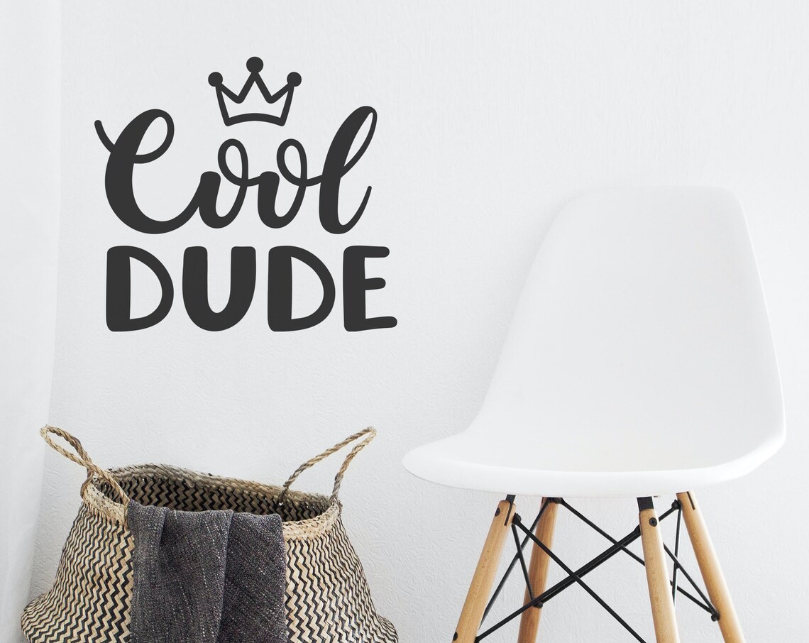 SVG Cut File Cool Dude Boy Svg File for Cricut Boy Cutting - Etsy