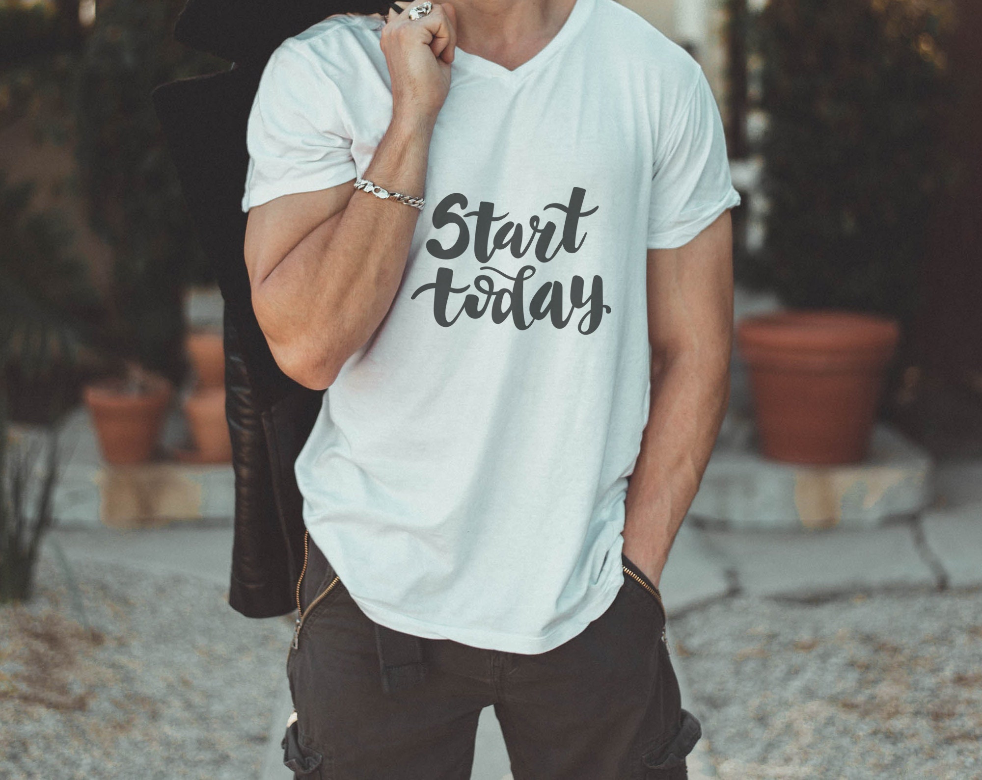 SVG Cut File Start Today, File for Cricut, Hand Lettering - Etsy