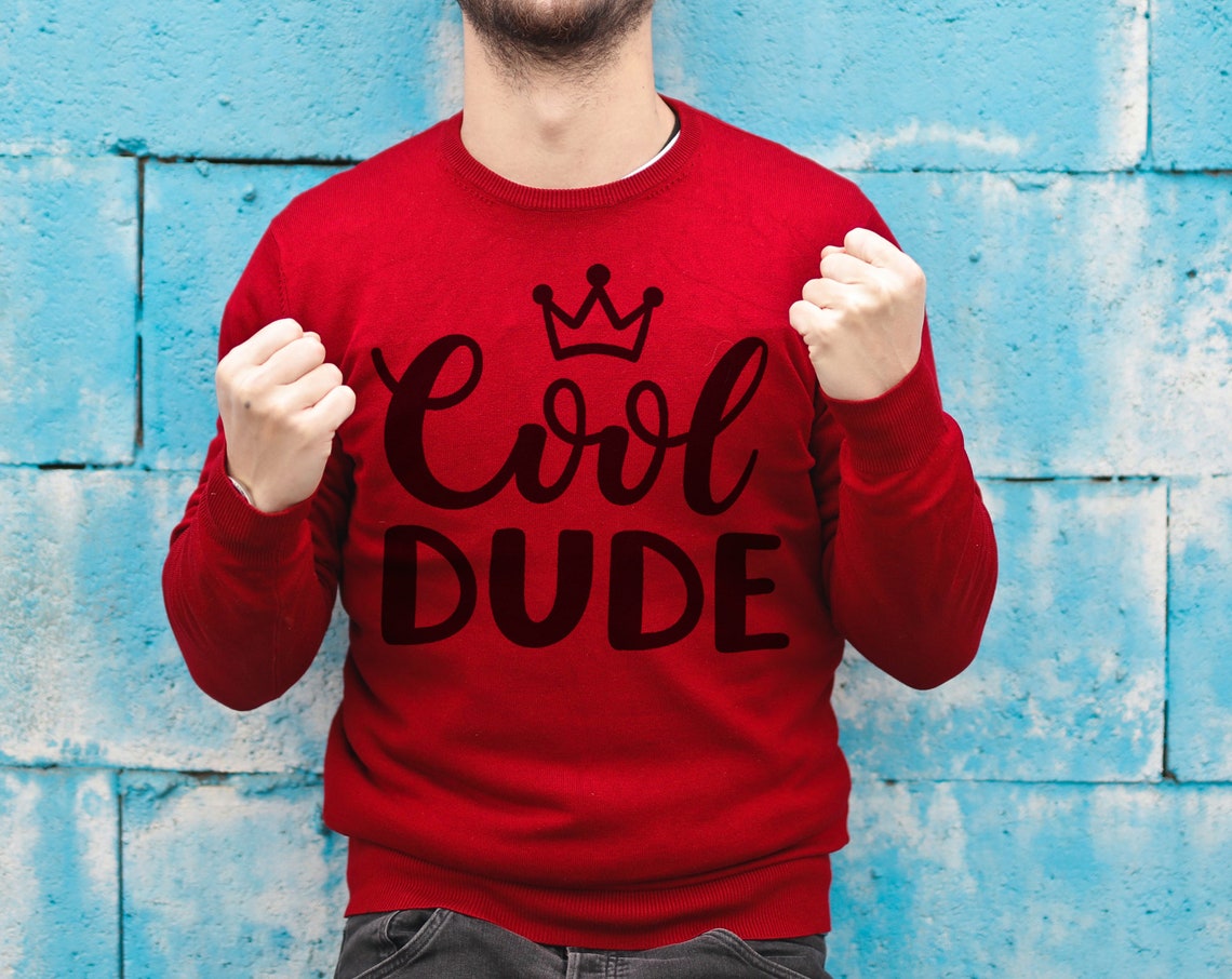 SVG Cut File Cool Dude Boy Svg File for Cricut Boy Cutting - Etsy