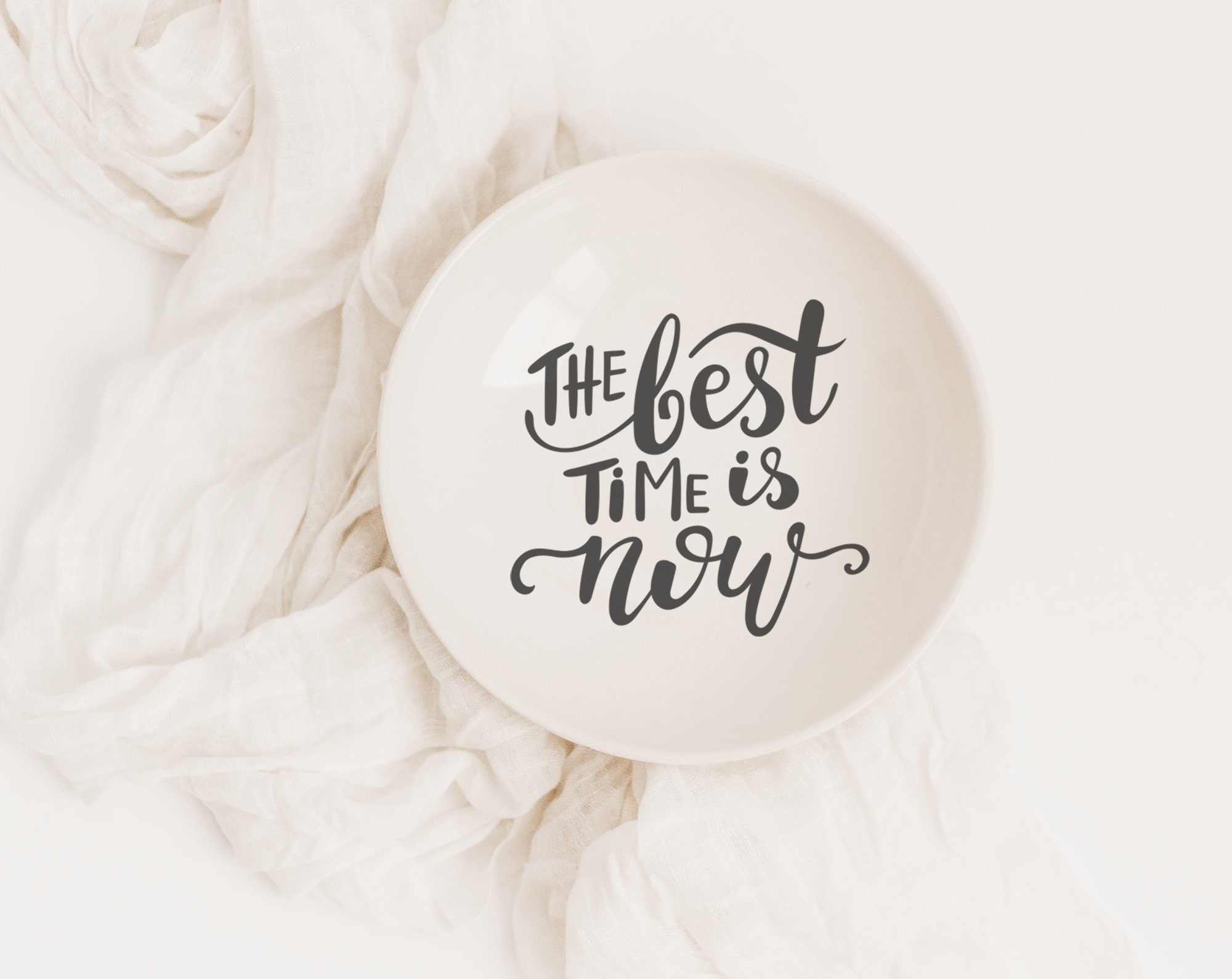 SVG Cut File the Best Time is Now, Printable Wall Art, Poster, File for ...