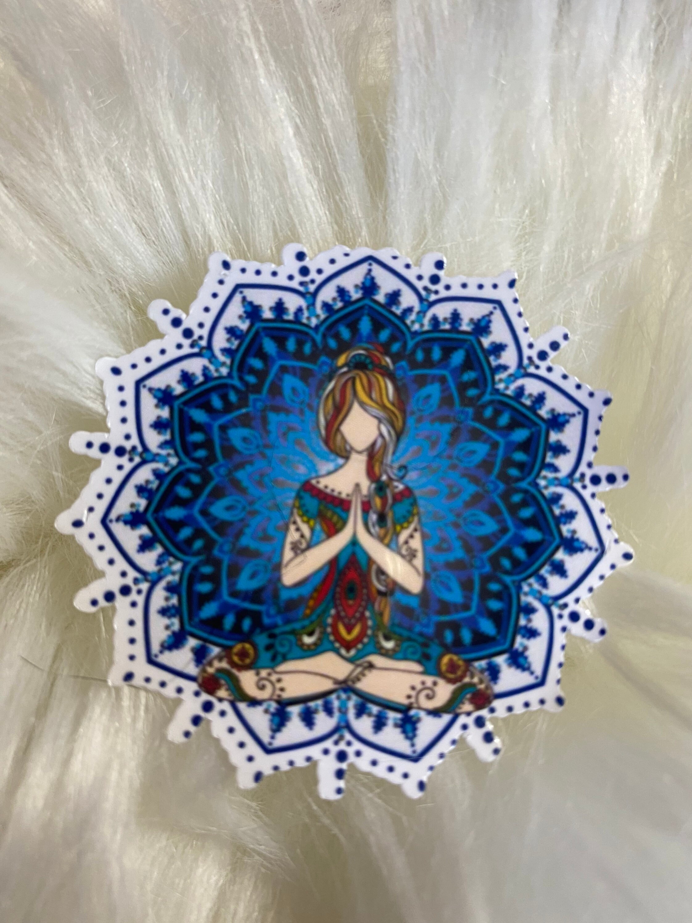 Namaste AF sticker 2 Chakras - Etsy.de