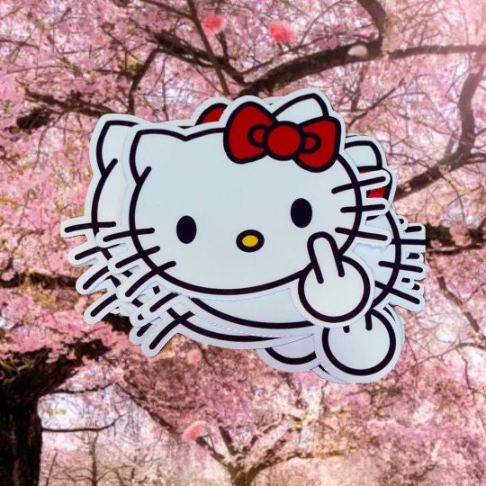 Middle Finger 2" Stickers