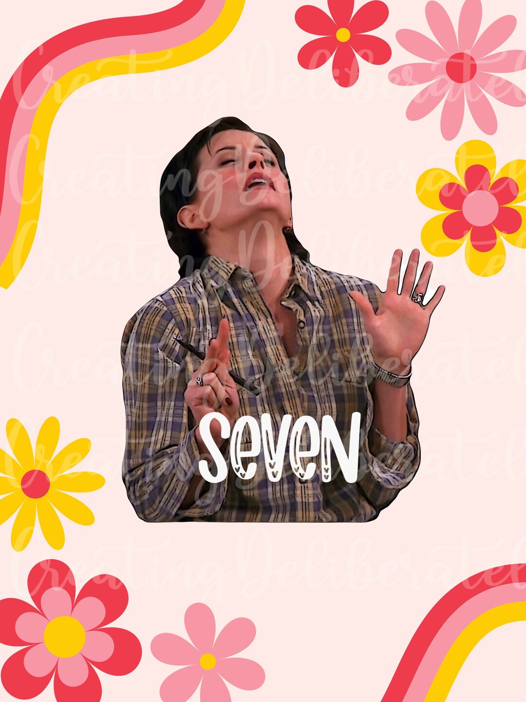 MONICA the 7 Zones One 2.5 Sticker 3.5 Sticker - Etsy