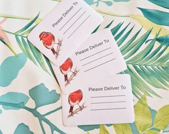 Robin Address Labels - Etsy