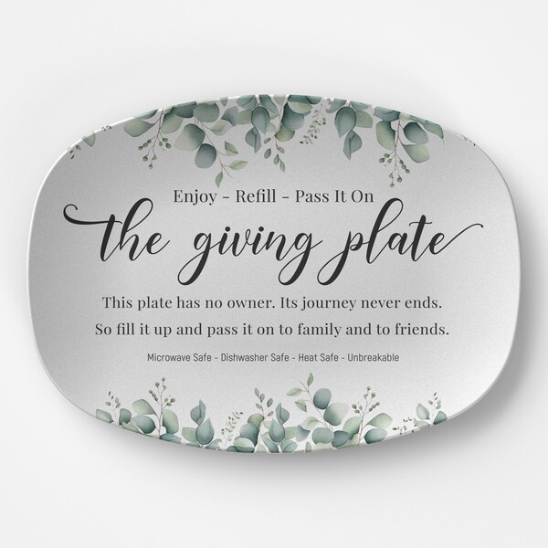 Giving Plate - Etsy