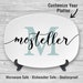 Custom Platter With Last Name and Initial Monogram Gift Plate Custom ...