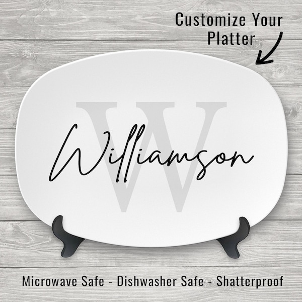 Personalized Platter - Etsy