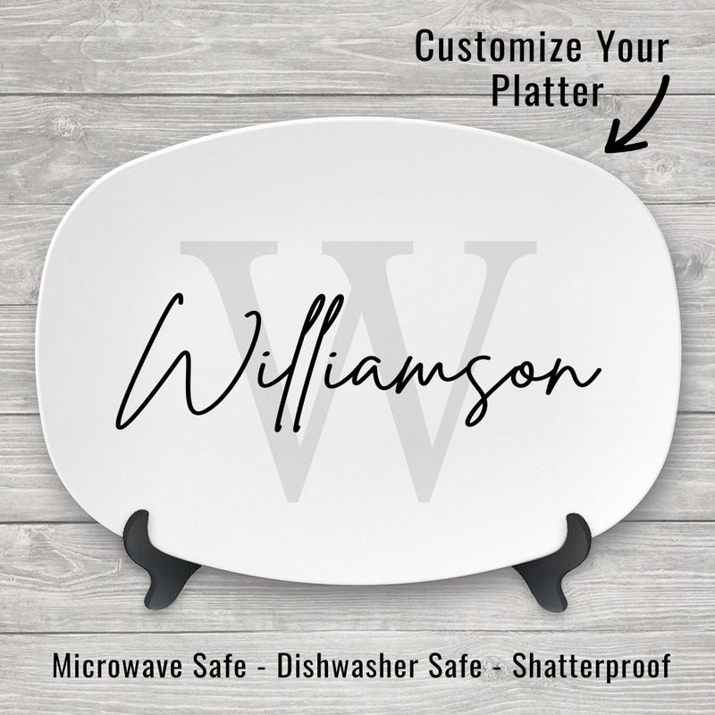 Personalized Platter - Etsy