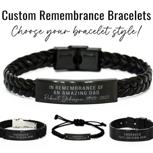 Military Memorial Bracelet - Etsy