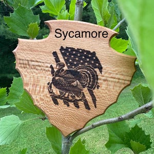 Turkey Tail Plaque Arrowhead Engraved - Etsy