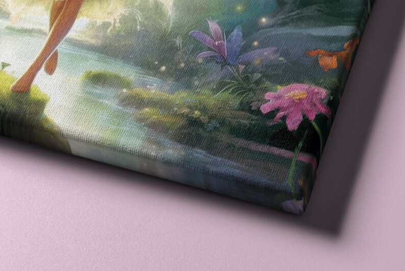 Fairy Tale Enchantment Wall Art - Magical Wonderland Fairy for Girls ...