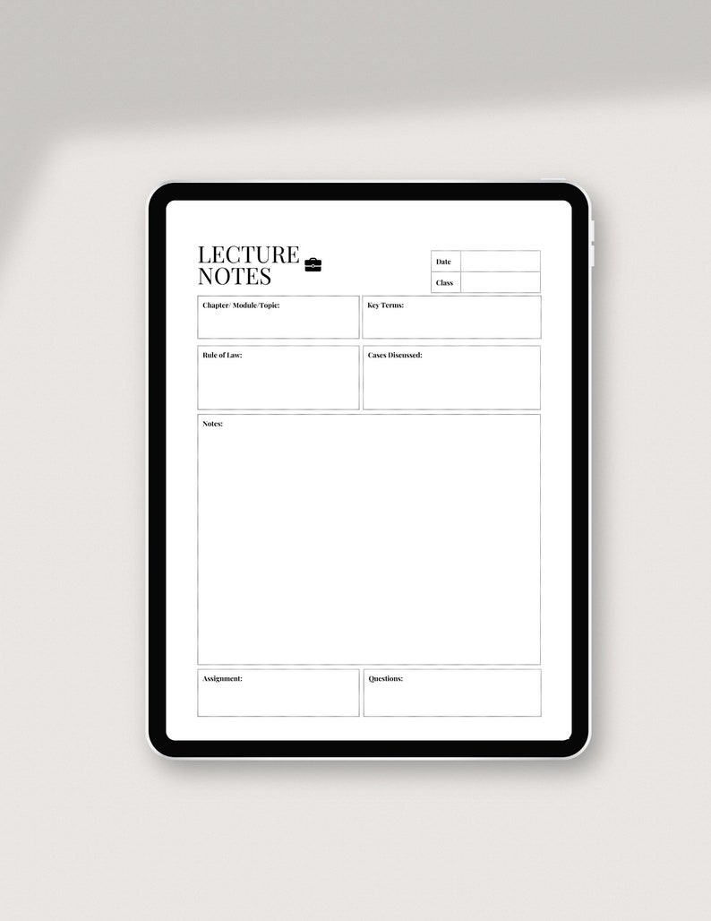 Law School Essentials Package Documents for Law Students lecture Notes ...