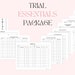 Trial Essentials, Paralegal Printable, Court Prep,office Organization ...