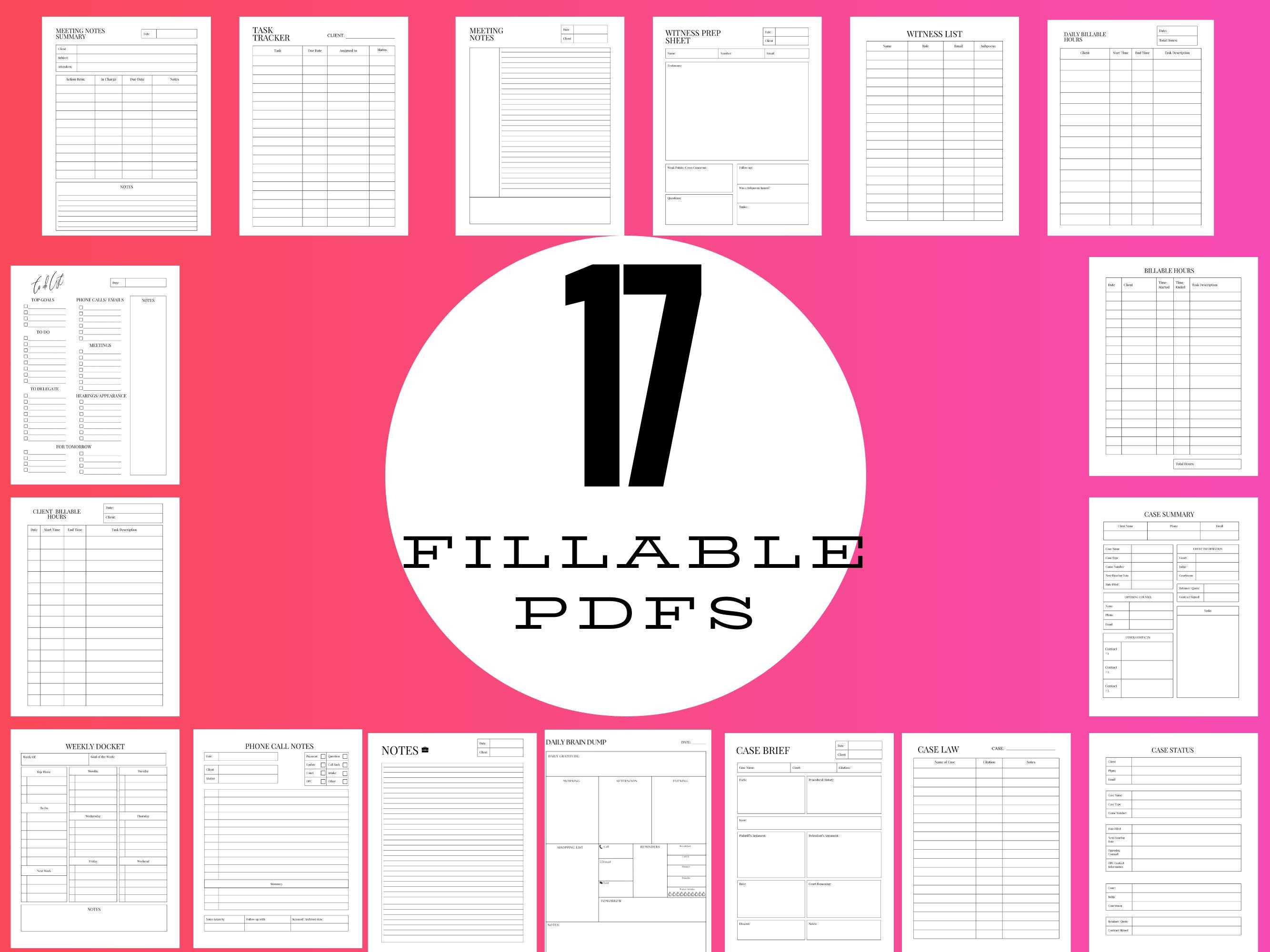 NEW Law Firm Essentials , Documents for Lawyers, Witness Preparation ...