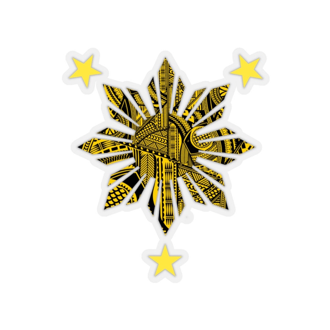 Filipino Sun Tattoo Design Kiss-cut Stickers - Etsy