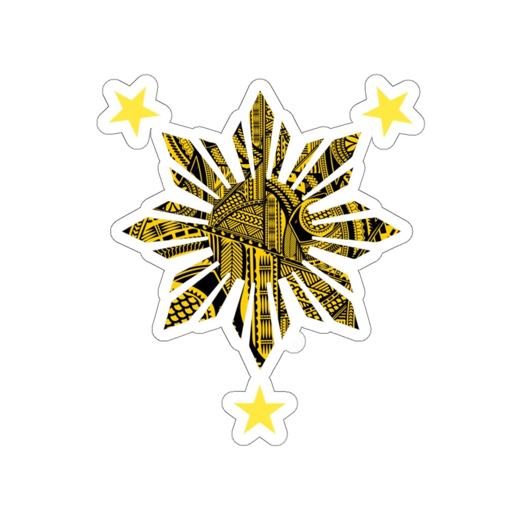 Filipino Sun Tattoo Design Kiss-cut Stickers - Etsy