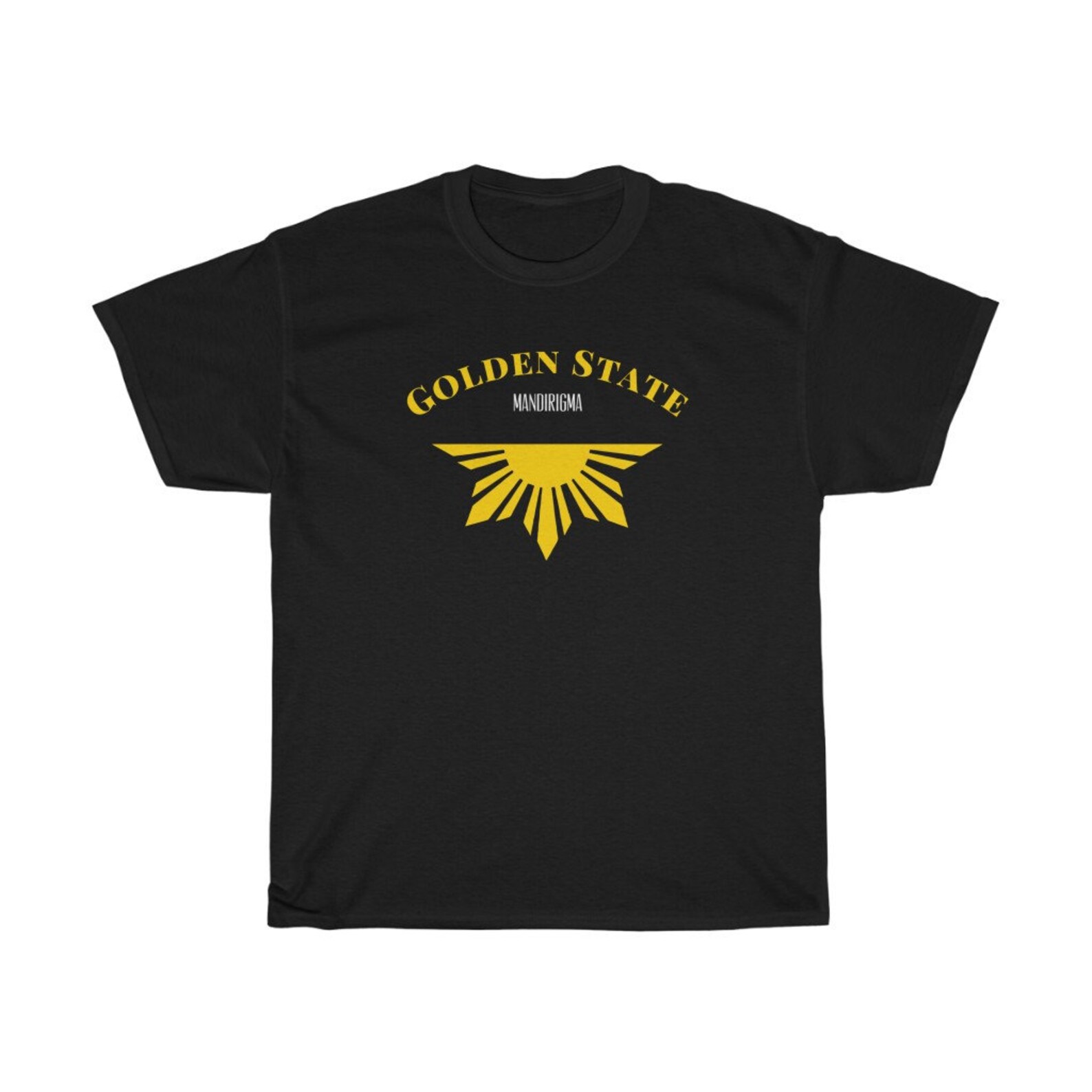 Golden State Mandirigma (warrior) | Filipino Heritage Short Sleeve Tee ...