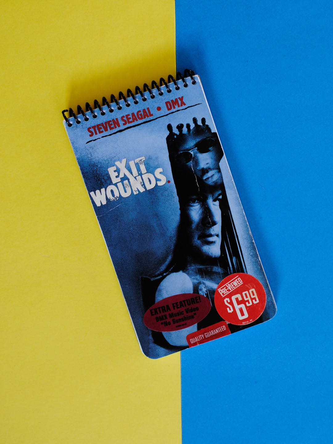 Exit Wounds VHS Sketchbook Upcycled Vintage Movie Box Case Sketchpad - Etsy