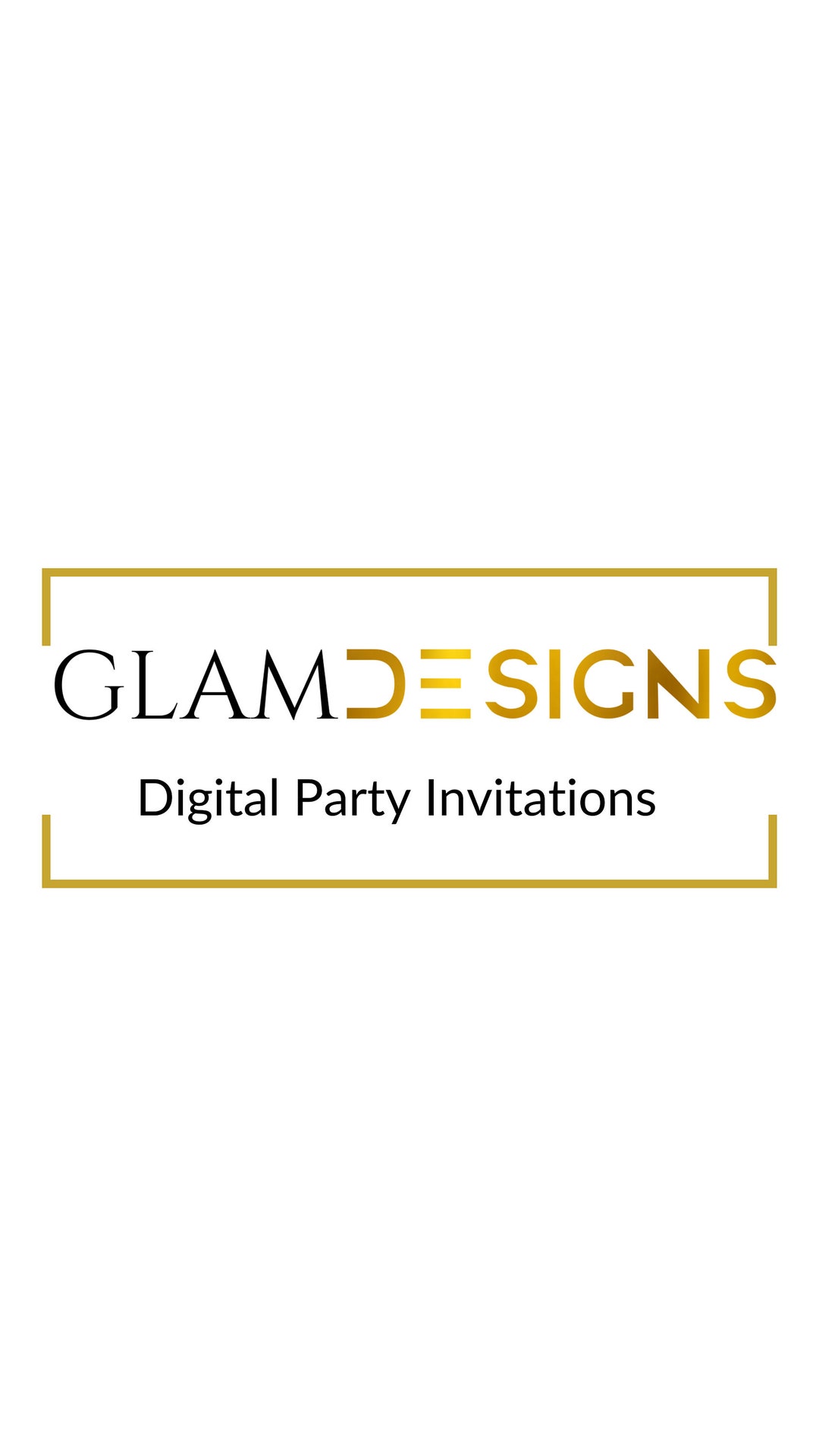 Digital Party Invitation - Etsy