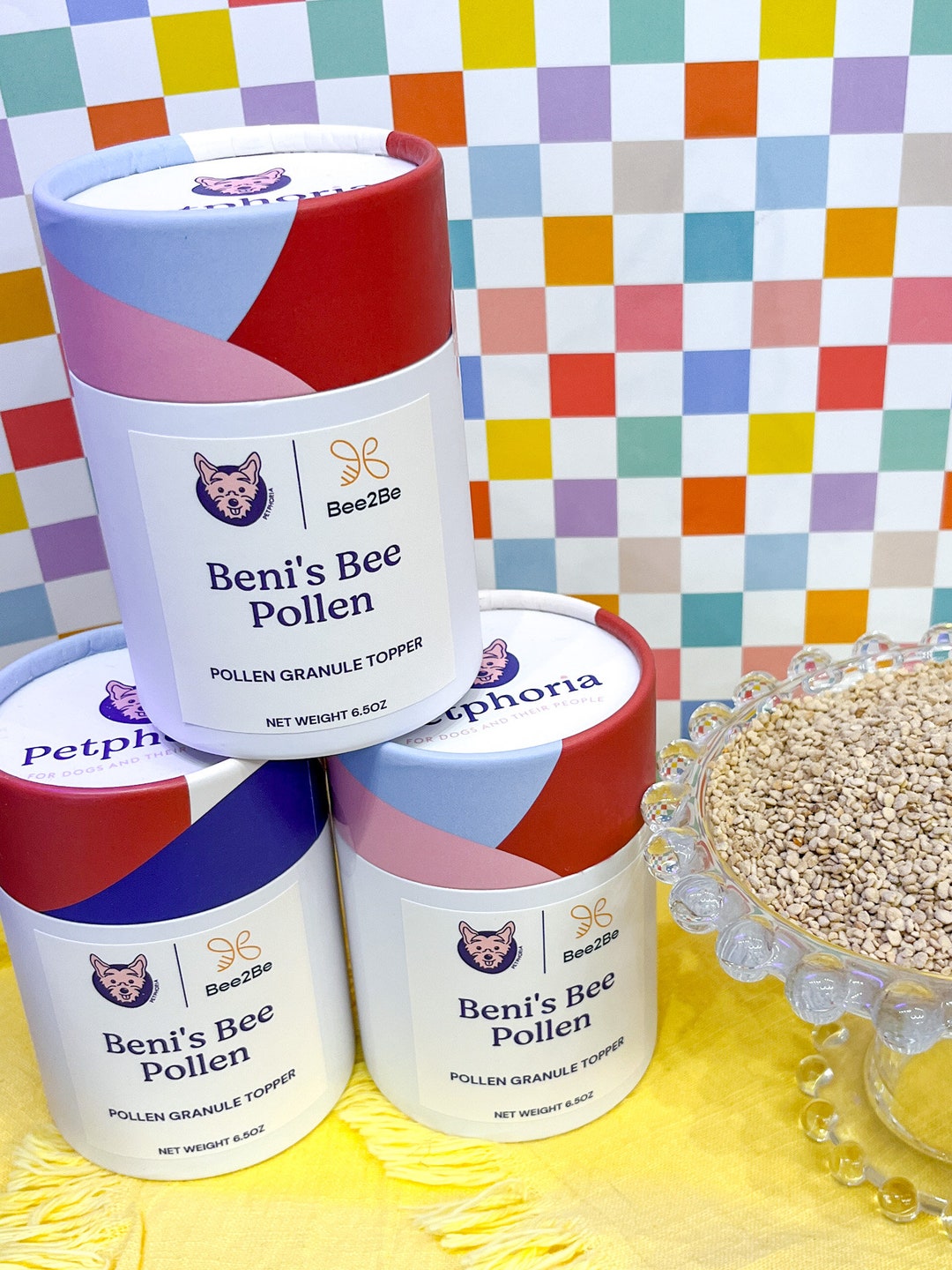 Beni's Bee Pollen Dog Treats Natural Bee Pollen Dog Nutrition Dog ...