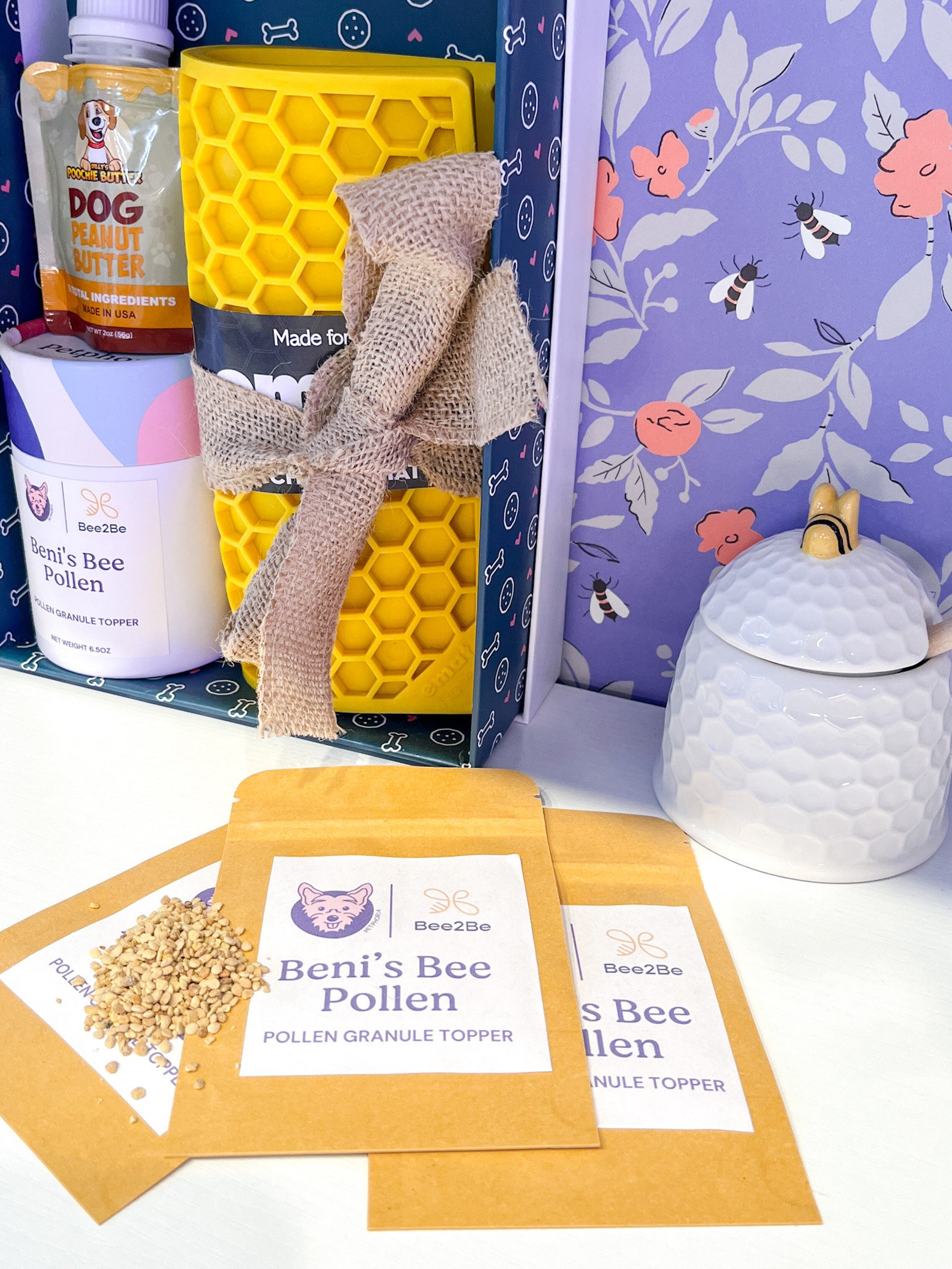 Beni's Bee Pollen Dog Treats Natural Bee Pollen Dog Nutrition Dog ...