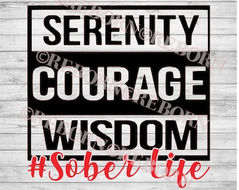 The Sober Life Svg - Etsy
