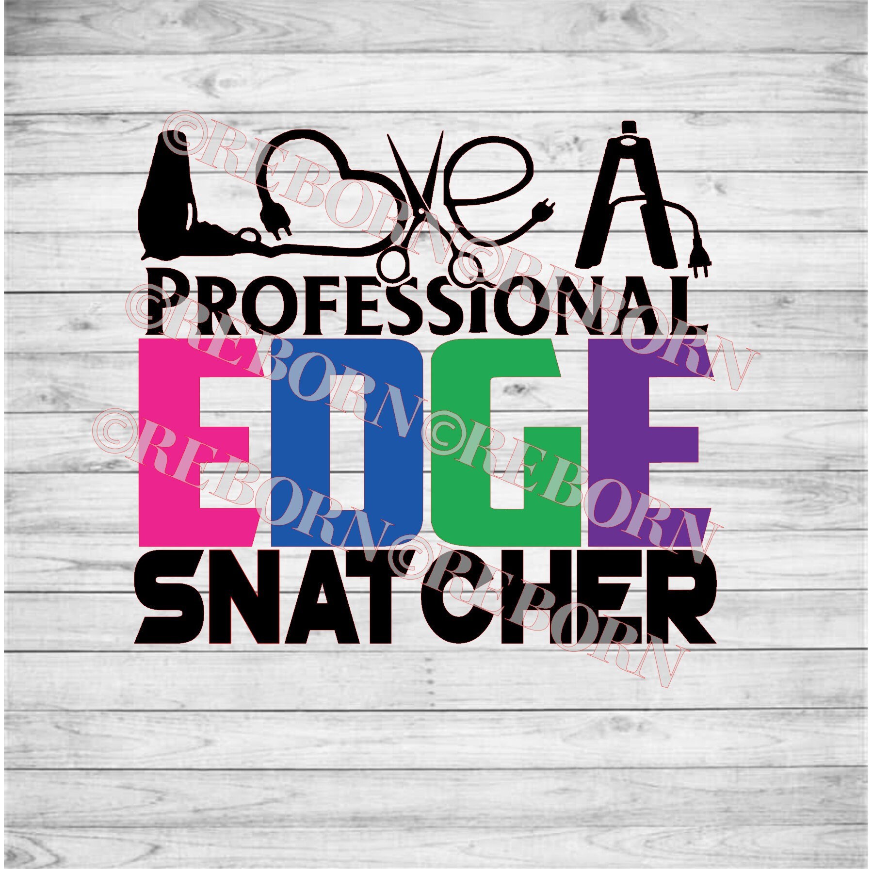 Love A Professional Edge Snatcher SVG PNG JPEG - Etsy