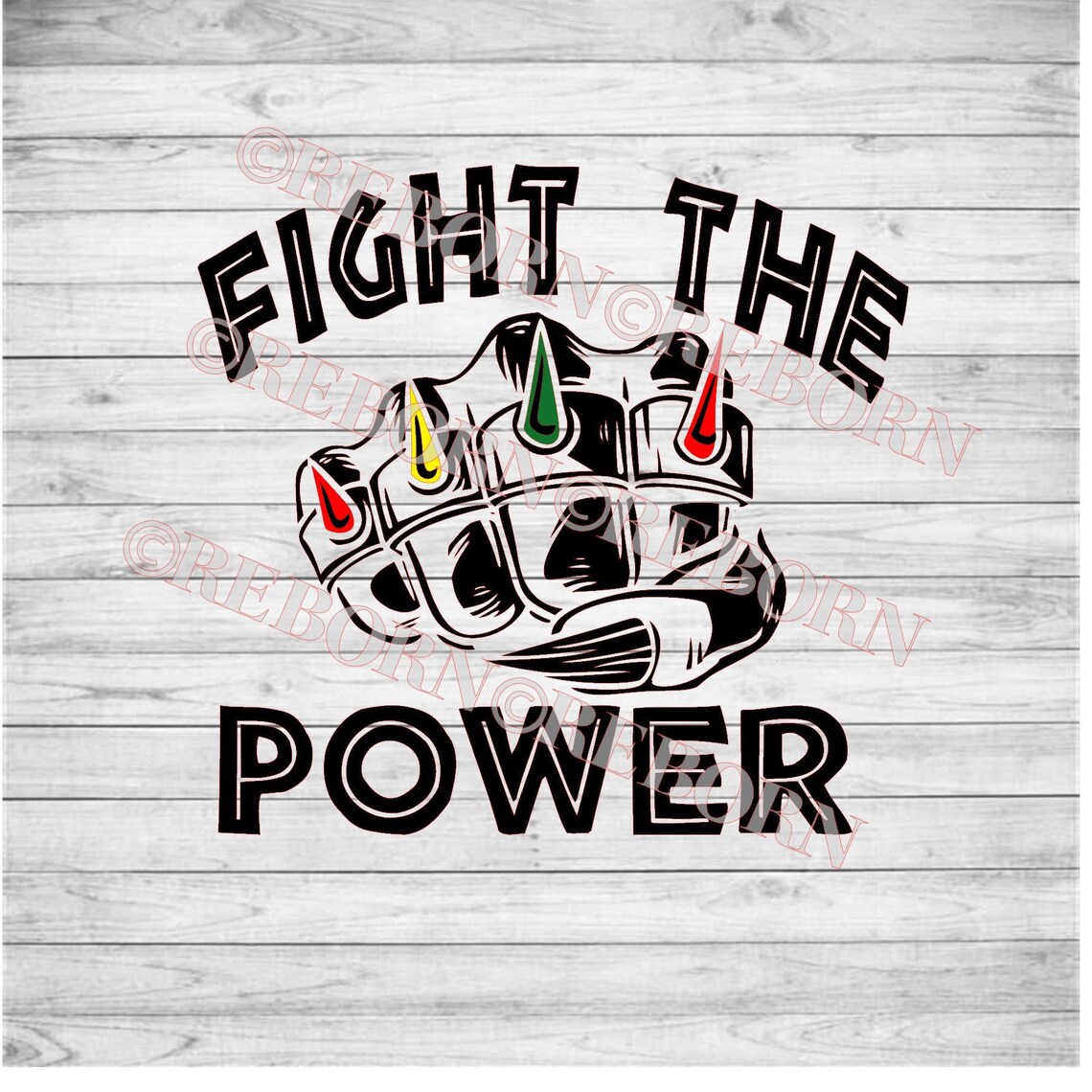Fight the Power SVG, PNG, JPEG - Etsy