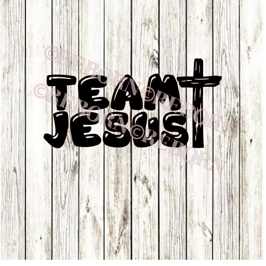 Team Jesus SVG,PNG,JPEG - Etsy