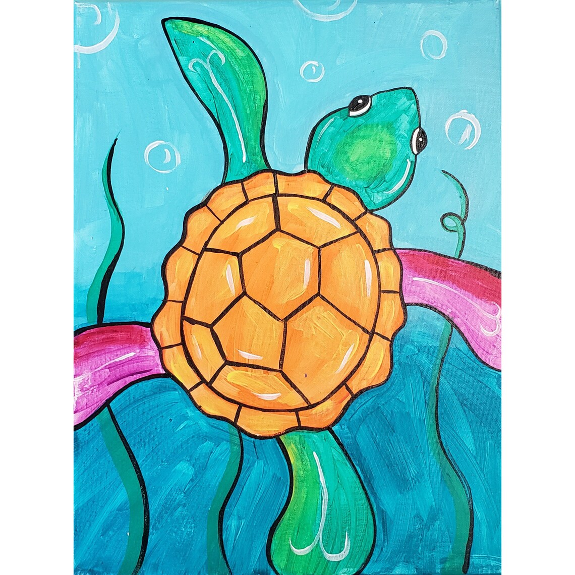 Art Kit - Sea Turtle - Etsy