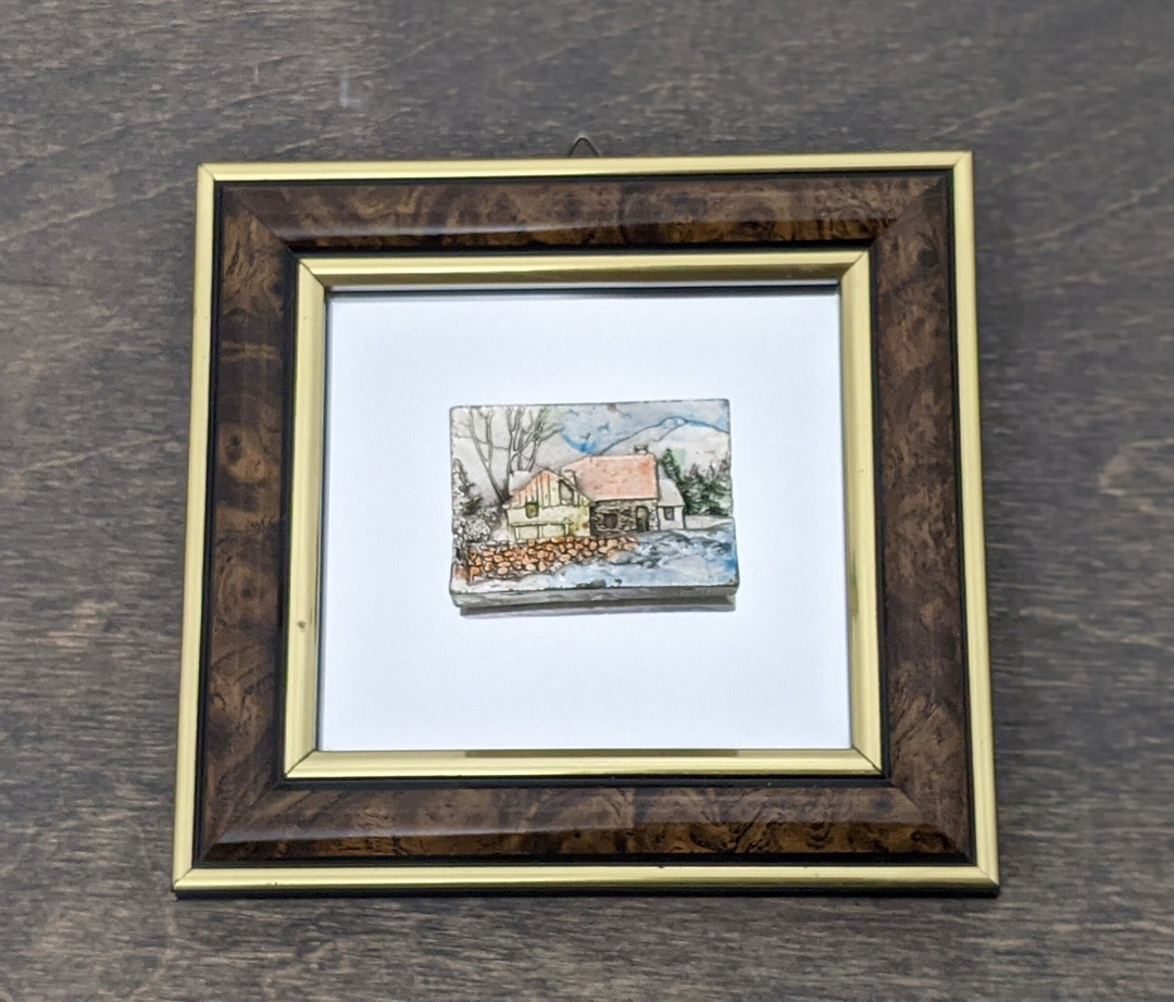 Mid Century Relief Sculpture/basso-relievo/italian Made/925 Silver ...