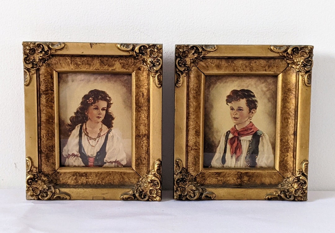 Elena and Chico by Anne Allaben Gypsy Boy Girl PHILLIPS - Etsy