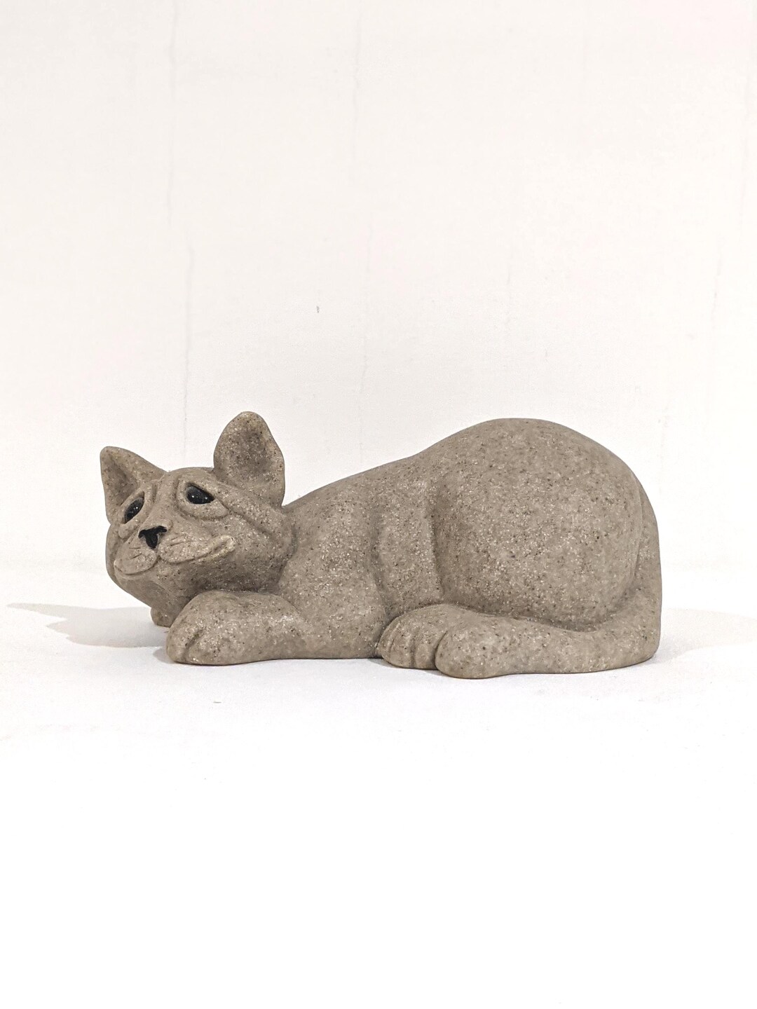 Sandstone Cat Sculpture – “chiquita” by Quarry Critters - Etsy