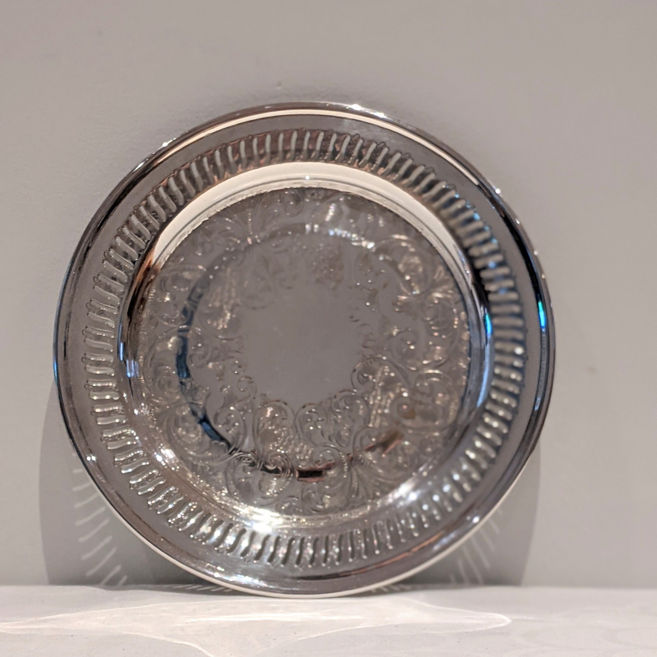 Small Silver Plate Tray Viking Plate E. P. Copper 9 - Etsy