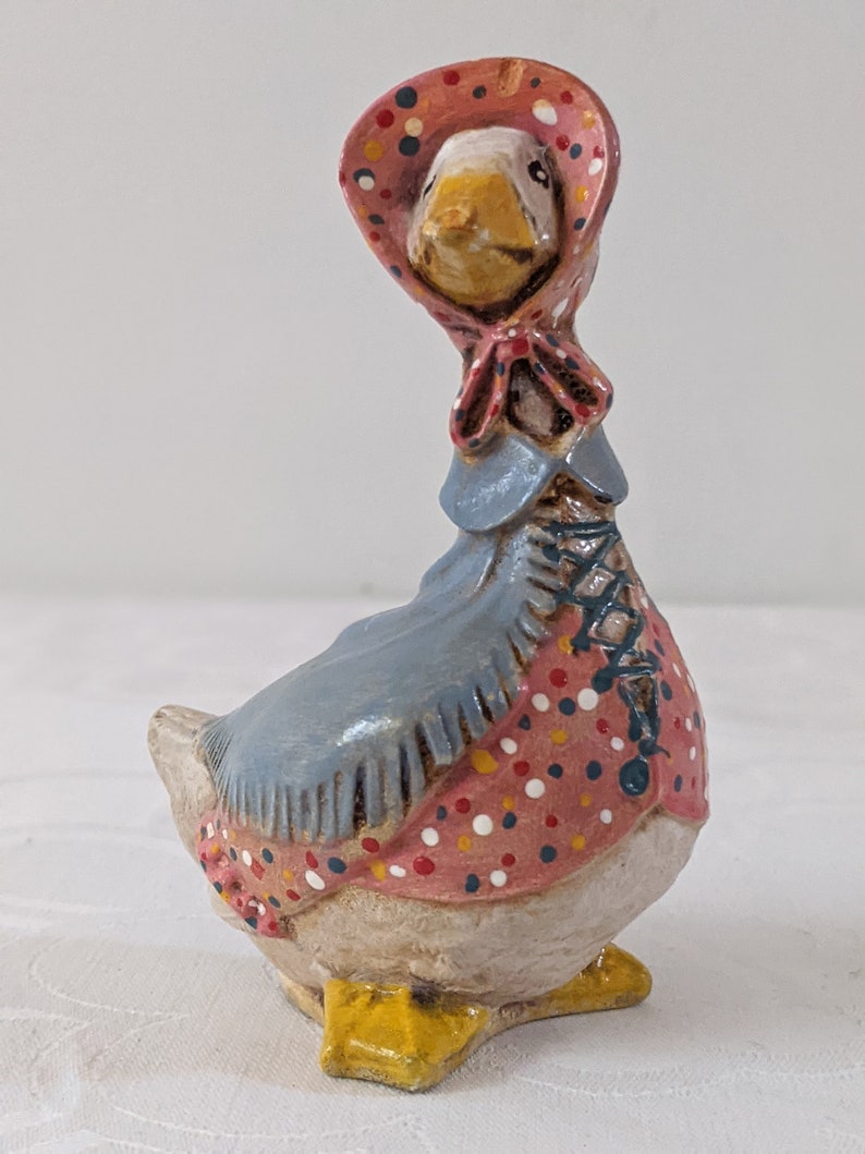 Vintage Handmade Hand Painted Ceramic Animal Figurines. - Etsy