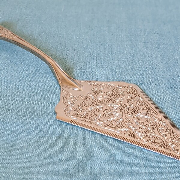 Silver Cake Server - Etsy