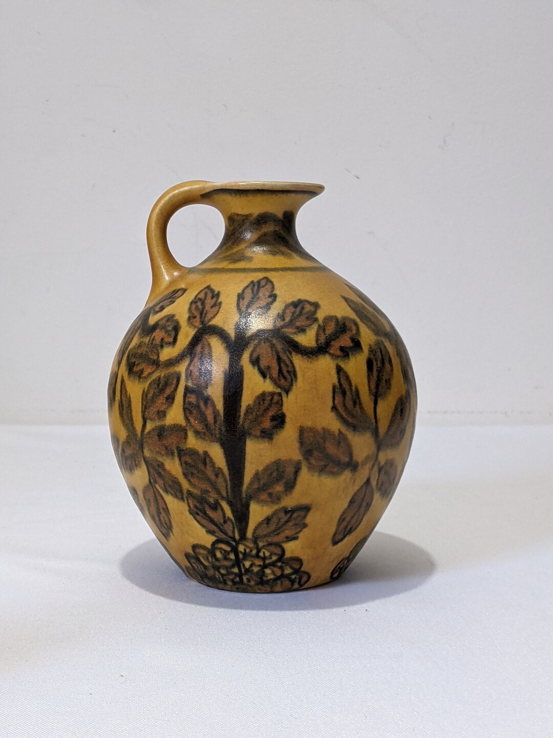 Art Deco Chameleon Ware Pitcher by George Clews, Earth Tones - Etsy