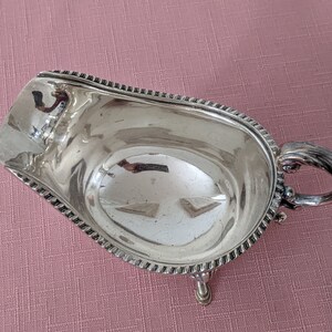 Birks Regency Plate Gadroon Edge and Footed Gravy Boat/sauce Boat ...
