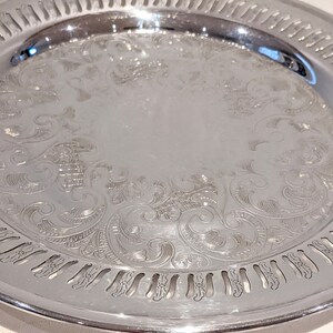 Small Silver Plate Tray Viking Plate E. P. Copper 9 - Etsy