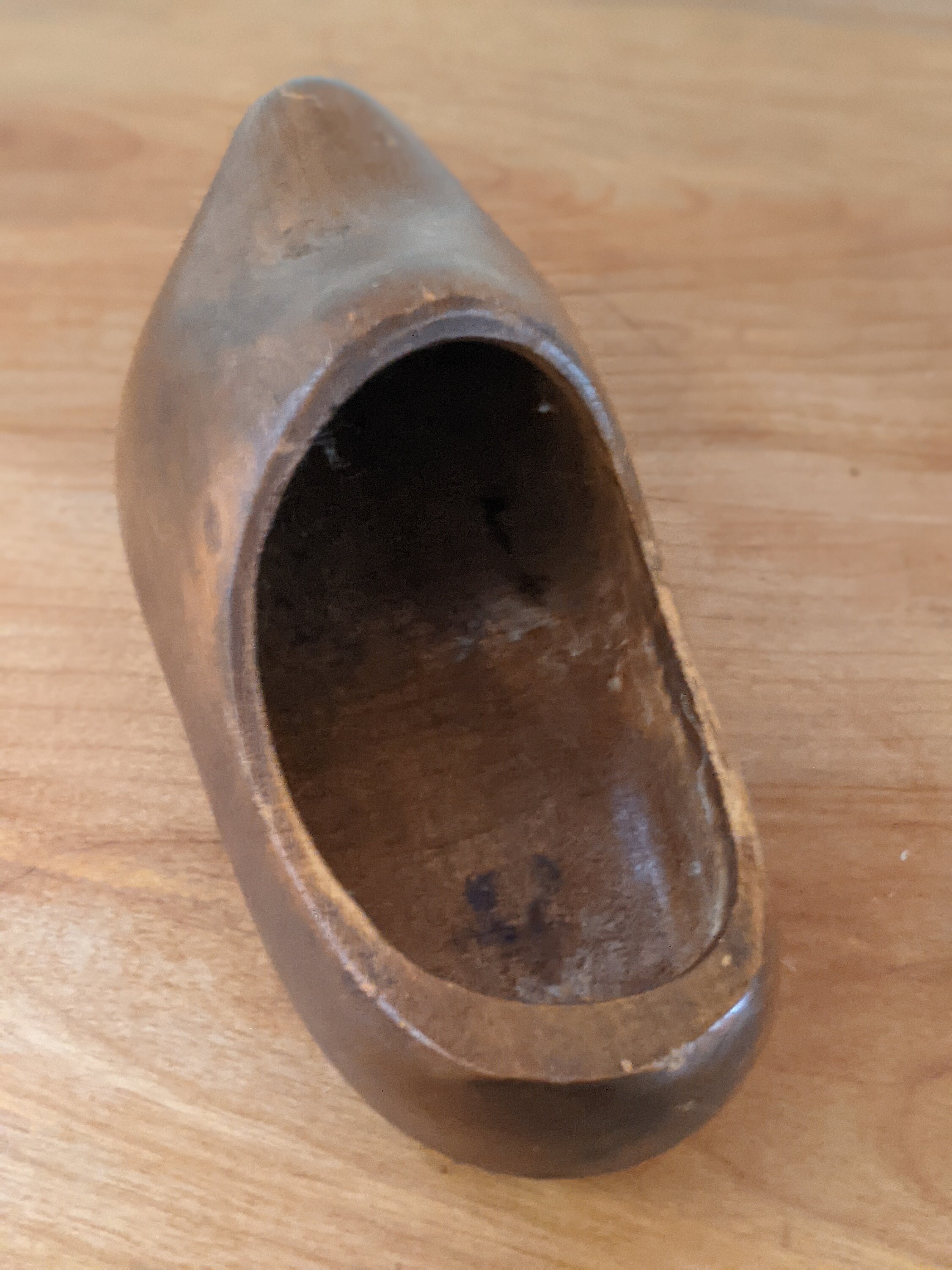 Vintage Hand Carved Wood Shoe Holland Dutch Clog Patina - Etsy
