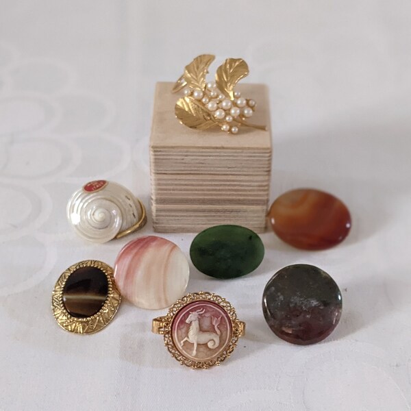 Scarf Ring - Etsy