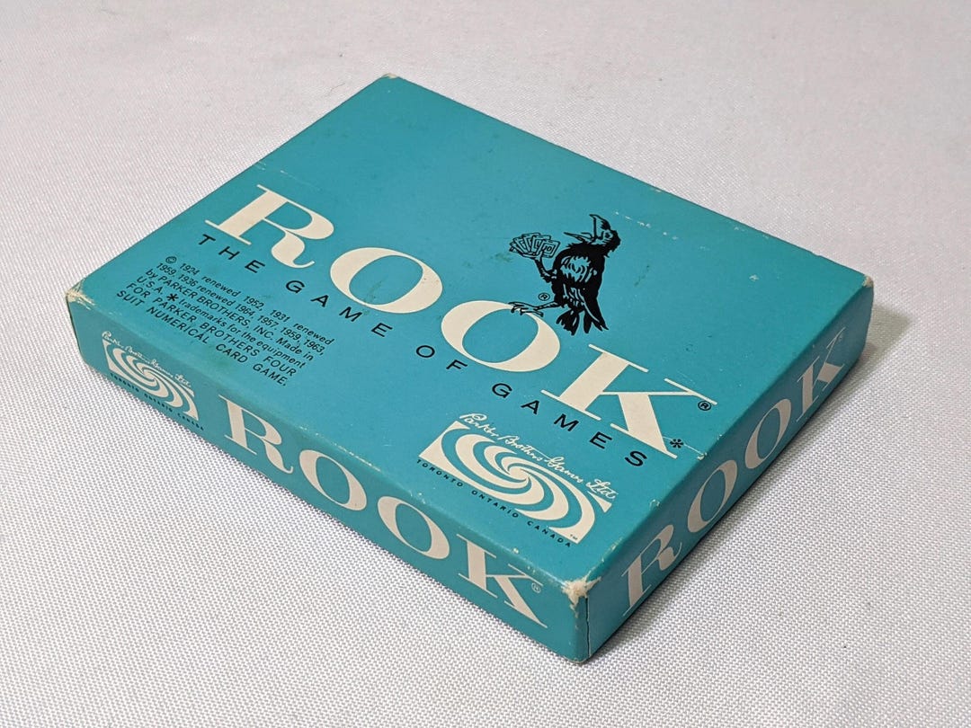 Vintage Rook Card Game: 1963 Parker Brothers Edition, Complete - Etsy