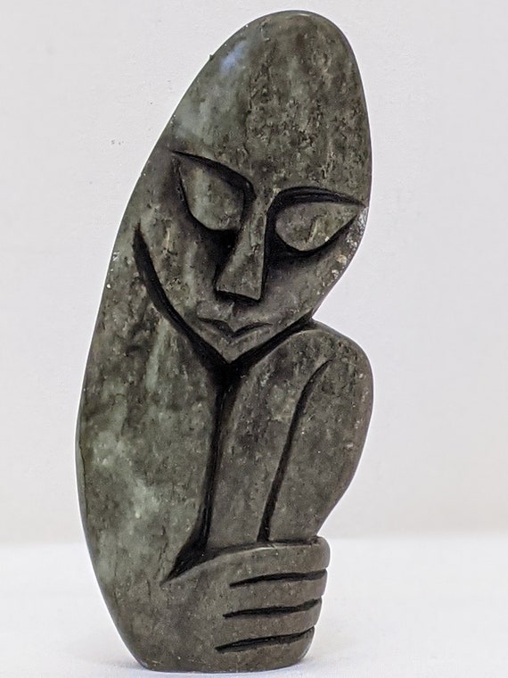 Abstract Soapstone Sculpture