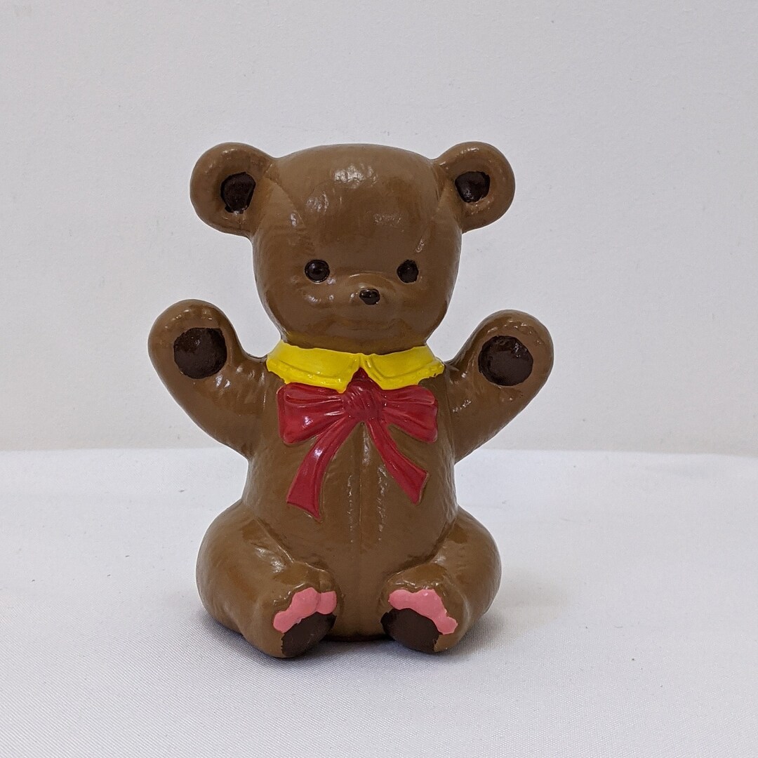 Vintage Teddy Bear Ceramic Coin Bank/piggy Bank - Etsy