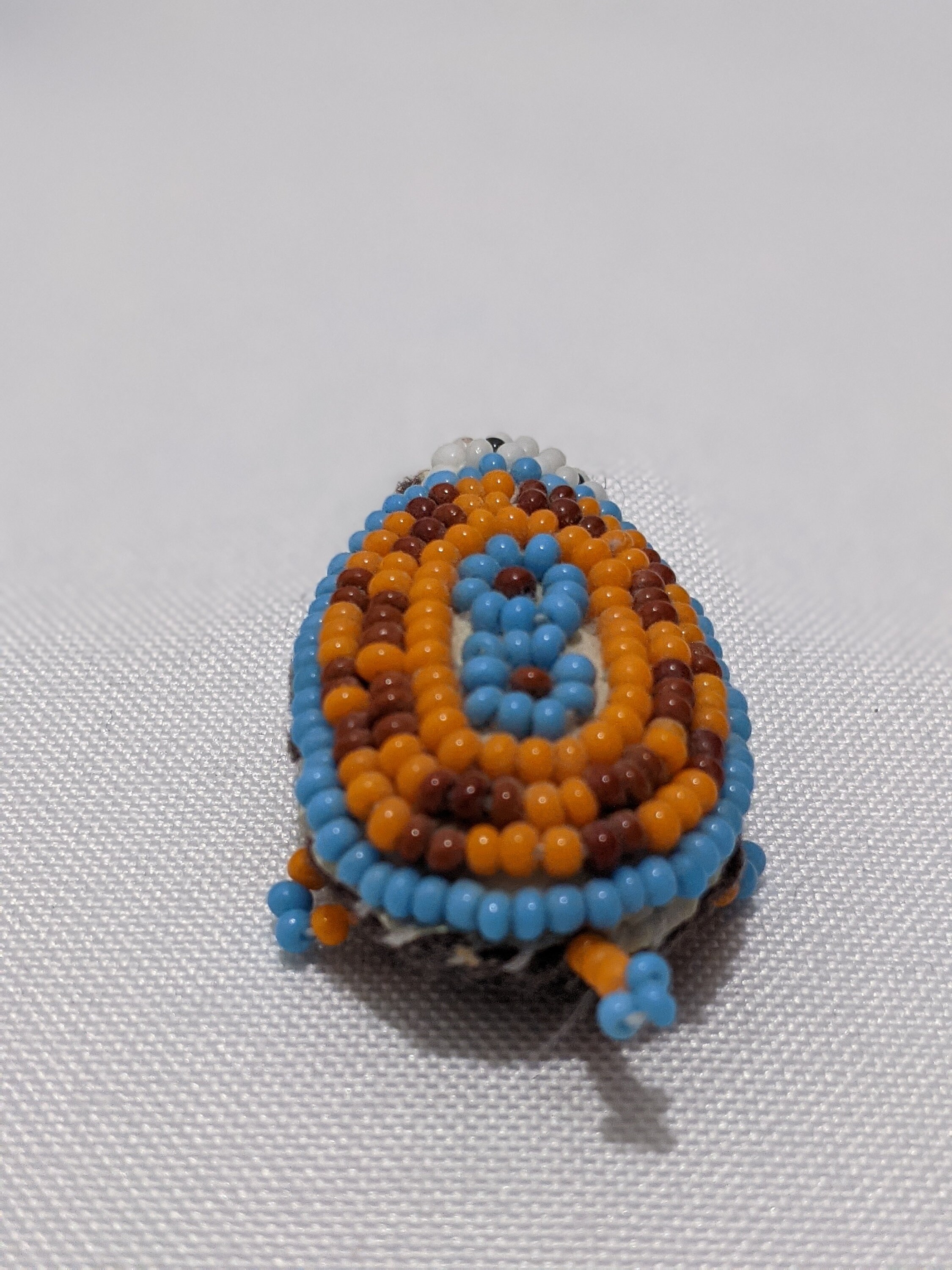 Vintage Native American Beaded Turtle Brooch. Hand Beaded - Etsy